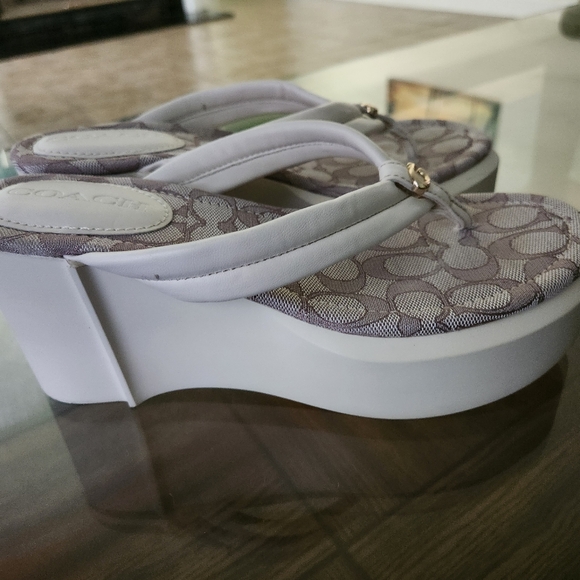Used in very good condition. | Shoes | Coach Platforms | Poshmark